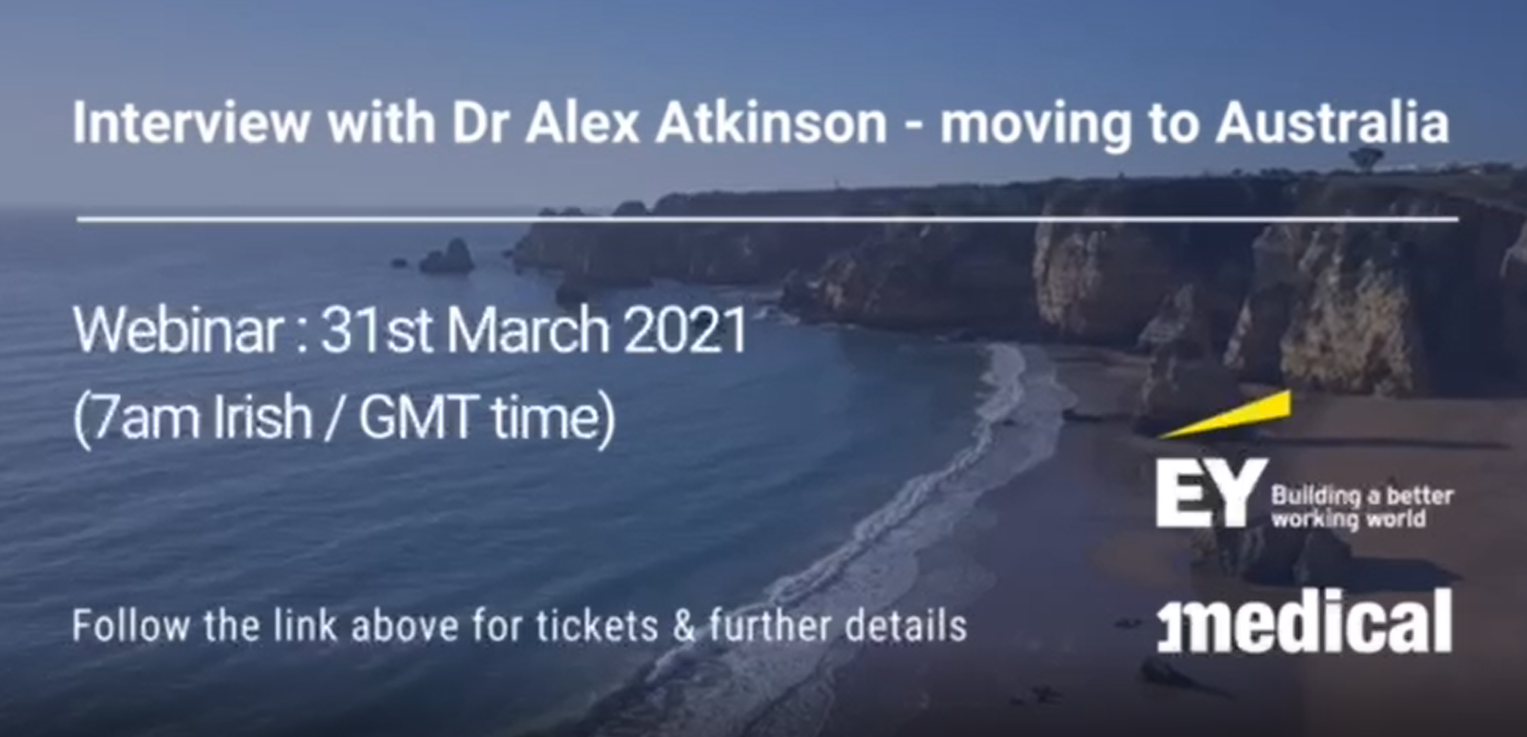 Dr Alex Atkinson - Moving to Australia | 1Medical